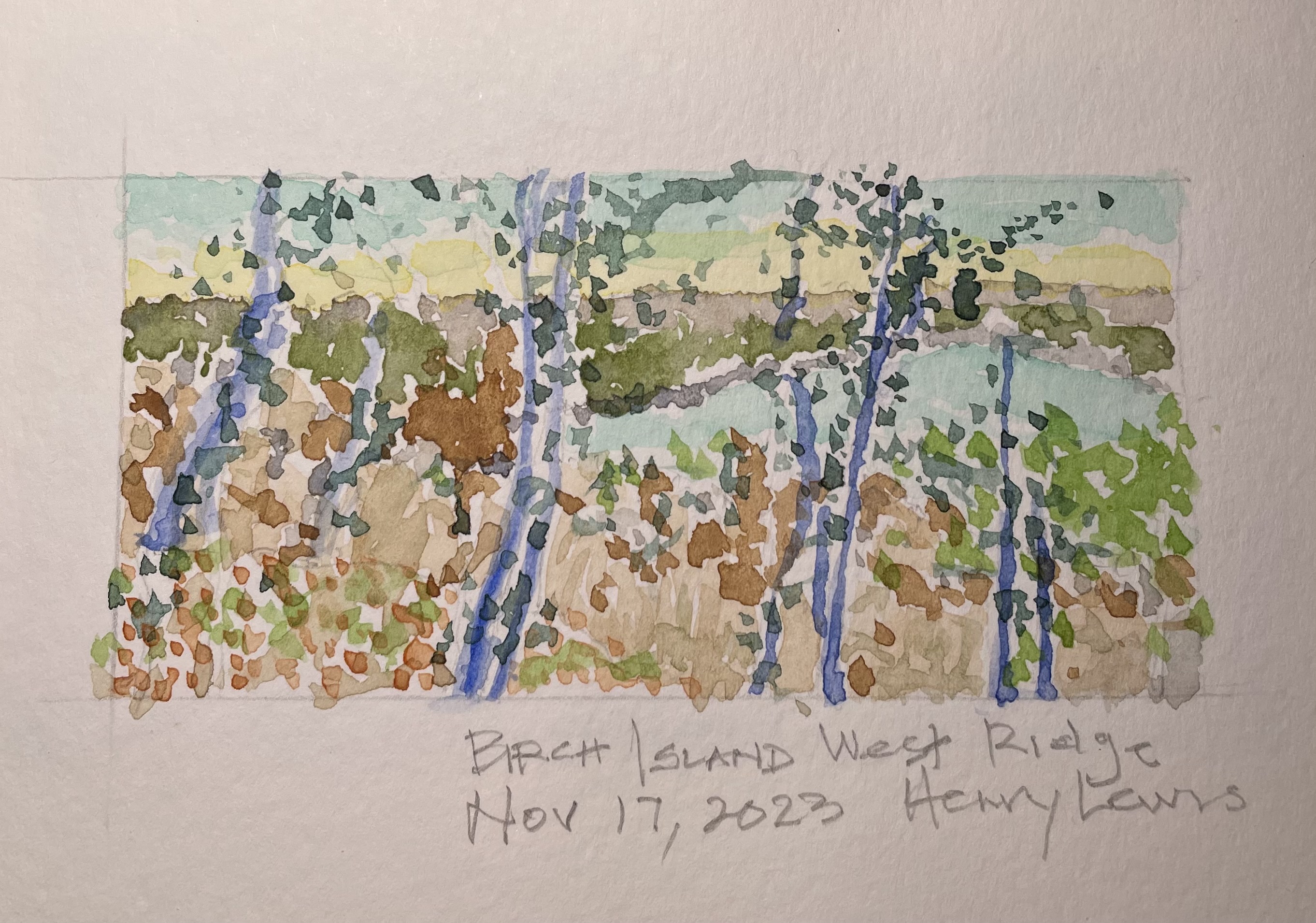 The View to the West – Henry Lewis, Writer